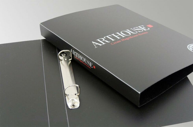 Custom Polypropylene Ring Binder Folders - Any Size & Colour